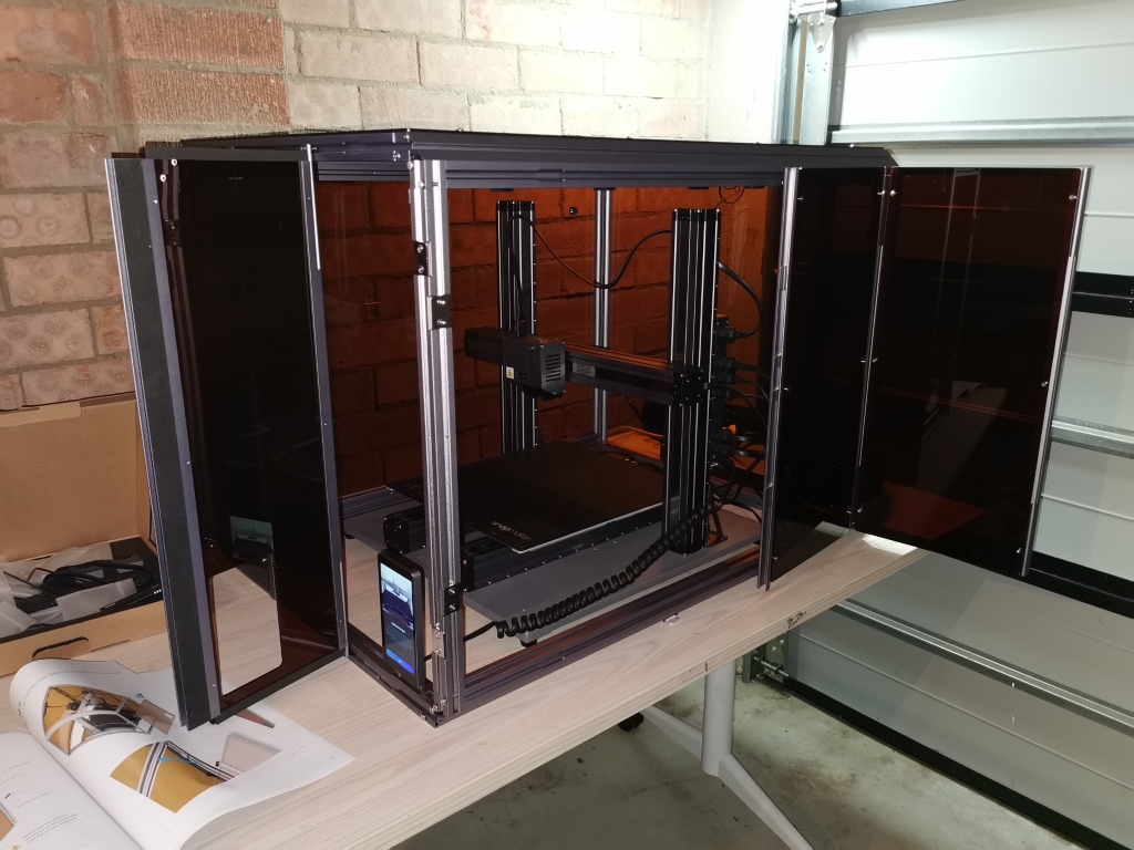 First 3D printing with Snapmaker 2.0 A350T (=F350 + laser +CNC) - Long Ngô